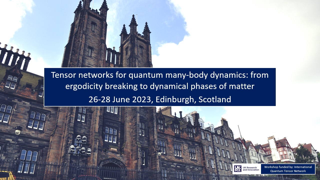 Tensor networks for quantum many-body dynamics: from ergodicity breaking to dynamical phases of ...